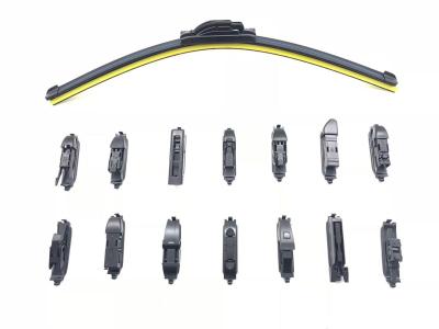 China Frameless Multi-Function Silent Windshield Wiper with Fluorescent Glow for Night Visibility for sale