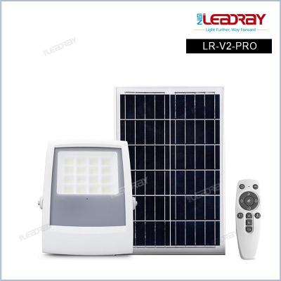China LR-V2-PRO Super Bright Outdoor 4.8W Solar Flood Lights IP65 Waterproof for Temporary Tent Lighting for sale
