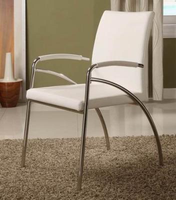 China Contemporary  Simple Living Room Chairs High Back With Ss Base for sale
