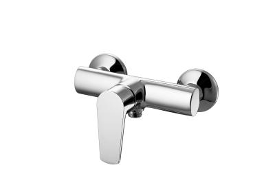 China Chrome Finish In Wall Shower Mixer Faucet One Piece Body For Bathroom for sale