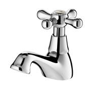 China CONNE Deck Mount Bathroom Two Handle Faucet with 1/2-Inch Connection and 5-Year Warranty for sale