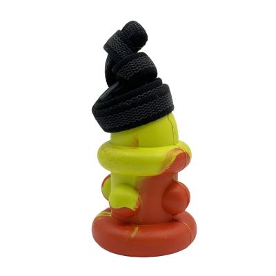 China Colorful Rubber Chew Toy For Dogs Durable Non Toxic For Play for sale