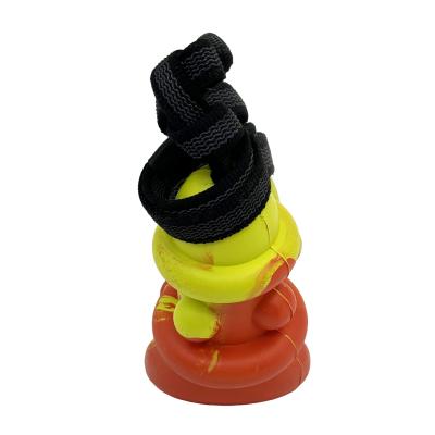 China Colorful Rubber Chew Toy For Dogs Durable Non Toxic For Play for sale