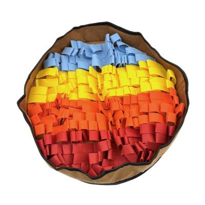 China Round Snuffle Mat For Pets Nose Work Training Stress Relief Toy For Dogs for sale