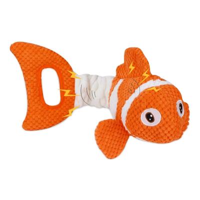 China Durable Squeaky Plush Dog Toy – Interactive Tug Of War & Chew Toy For All Dogs for sale