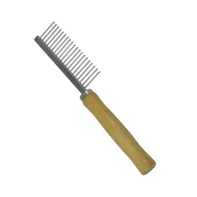 中国 ペット 針 毛穴 木製 ハンドル 犬 猫 整形 ブラシ 跳び虫 除去 ツール 販売のため