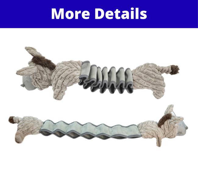 Plush Donkey Dog Toy