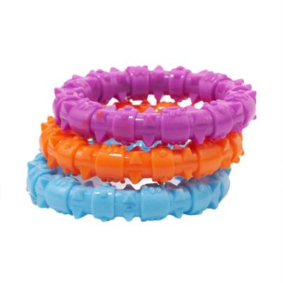 中国 ペット用噛むおもちゃ TPR素材 耐久性 無毒 犬用効果的な歯磨き 販売のため