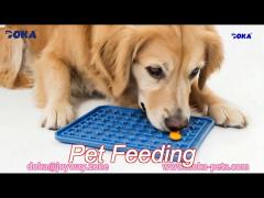 dishwasher safe silicone collapsible lick mat dog with suction cups