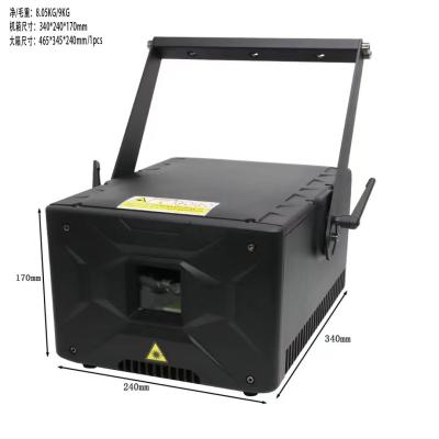 China Best Outdoor Waterproof 20W & 30W Full Color ILDA Laser Light Show Projector Stage DJ DMX 3D Animation with Text Logo Effect for sale