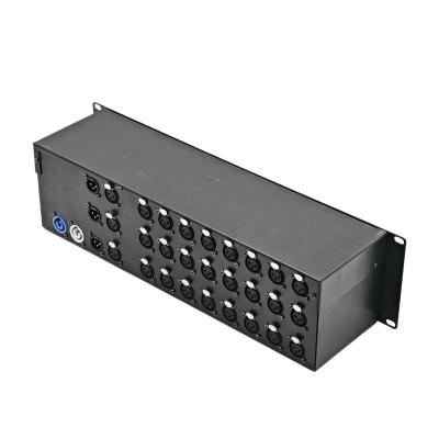 China 24-Channel DMX Splitter with DMX512 Isolation and 6A Output for Indoor Lighting Control for sale