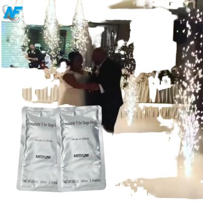 China Certified MSDS Cold Spark Firework Machine Special Effect Pyro Fountain for Wedding Stages Wedding Sparkler Powder for sale