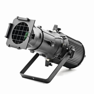 China 200w IP33 COB LED Imaging Ellipsoidal Spotlight LED Profile Spot Warm White/White Dmx Zoom Led Light Factory Price Stage Lights for sale