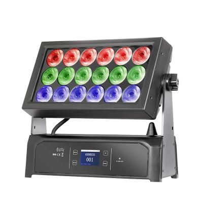 China Outdoor IP65 Waterproof RGBWA+UV LED Wall Washer Light with DMX512 Control for Stage and Flood Lighting for sale