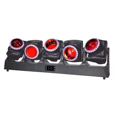 China TB5 TORNADO 5Pcs 120W RGBL LED Moving Bar Light with 840W Power and DMX512 Control for Stage Performance DJ Night Club for sale
