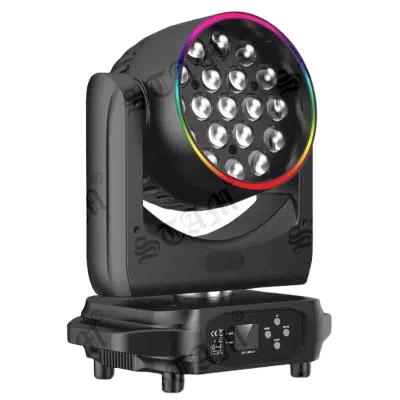 China Redsun 230W RGBW LED Moving Head Wash Stage Light Zoom Disco Party Beam Effect DMX Control PVC Lamp Body for Night Club Lighting for sale
