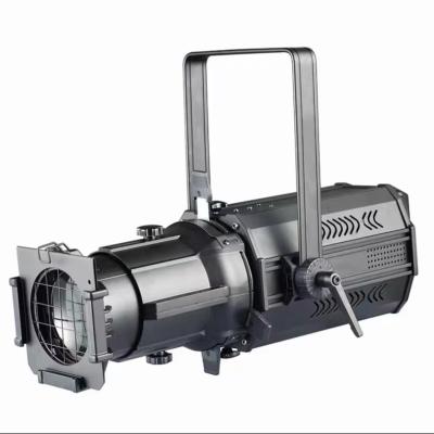 China 200w COB LED Imaging Ellipsoidal Spotlight LED Profile Spot Warm White/White Dmx Zoom Led Light Factory Price Stage Lights for sale