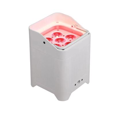 China High Brightness 6*15W Battery Powered PAR615 LED Light with RGBW & Warm White Emitting for sale
