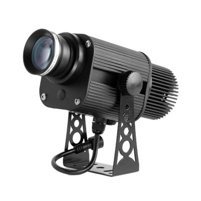 China Outdoor IP68 50W HD Rotating Advertising LED Gobo Projector Light Commercial Building Aluminum Alloy Lamp Body Ra85 AC110-240V for sale