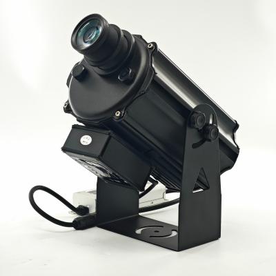 China 150W LED Logo Gobo Outdoor Projector IP65 Waterproof RGBW Warm White Light Rotating DMX512/Sound-Activated Control Advertising for sale