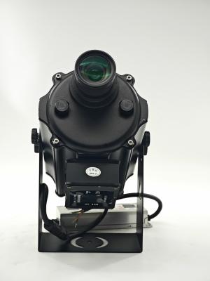 China 100W RGBW/White LED Logo Gobo Outdoor Projector IP65 Waterproof DMX512/Sound-Activated Control Aluminum Alloy Rotating for sale