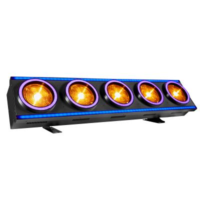 China Bertin RB5120 Five Eyes 120W LED Golden Beam Light with DMX512 Control and RGBW Emitting for Theater TV Station Event for sale