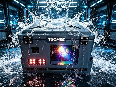 China High-Performance 7K Resolution DLP Projector with IP66 Waterproof Rating and 80 Game Sets for Interactive Outdoor Gaming for sale