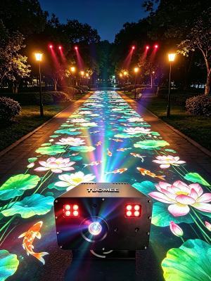 China 4K Resolution IP66 Waterproof DLP Projector with 7500 Lumens Brightness for Interactive Gaming for sale