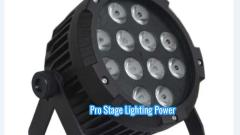 Bertinlights Colorful Round LED Strobe Moving Head Light RGBW DMX Effect IP33 Rated Warm White for C