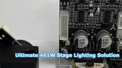 IP65 Rated 20~150W RGBW LED Moving Head with Dot-Specific Control for High-Resolution Stage Lighting