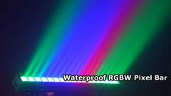 Outdoor RGBW Pixel Bar Light DMX512 Stage Blinder