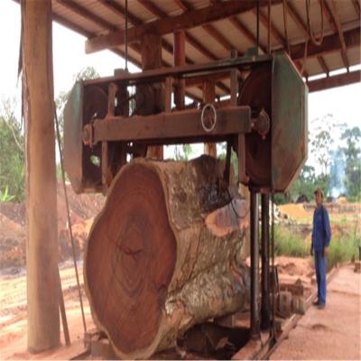 China electric saw ! horizontal band saw mobile sawmill for cutting round log into planks, for sale