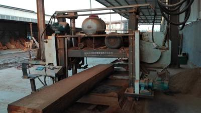 China electric powered logs saw large size horizontal bandsaw machine for widely used for sale