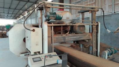 China Heavy Duty  Diesel Sawmill automatic Band Saw Mill Bandsaw For Wood for sale