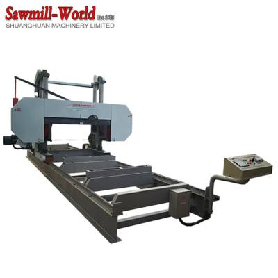 China Large wood cutting saw horizontal band sawmill machine in best selling carpentry for sale