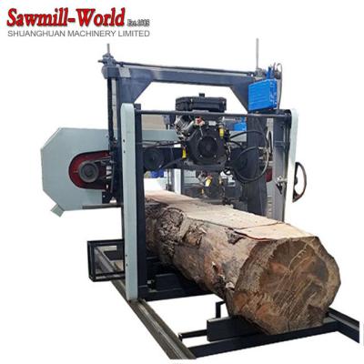 China Portable Cutting Log Big Wood Portable Sawmill Band Sawing Machine for sale