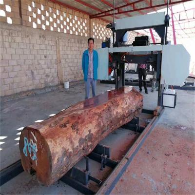 China portable wood sawmill band saw, wood working band saw mills, log cutting machine for sale