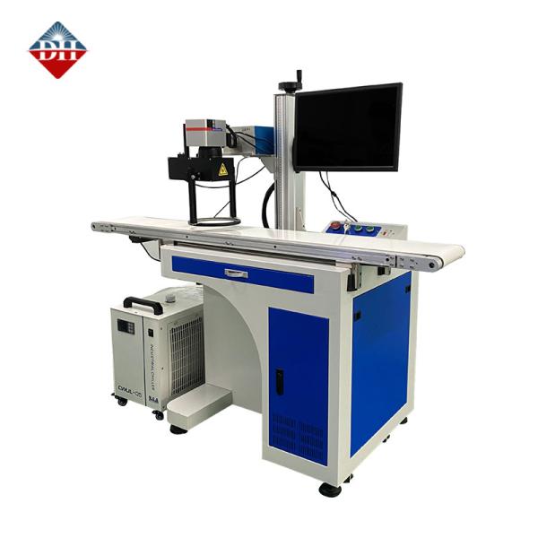 3w 5w Ccd UV-Lasermarkierungsmaschine für die automatische Positionserkennung von Kunststoffen
