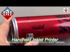 12.7mm portable handheld printer for carton surface printing unlimited storage 2-5mm printing distan