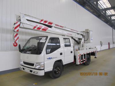China JAC 9.5m Height Articulating Boom Aerial Workplatform Truck with 150kg Work Basket for sale