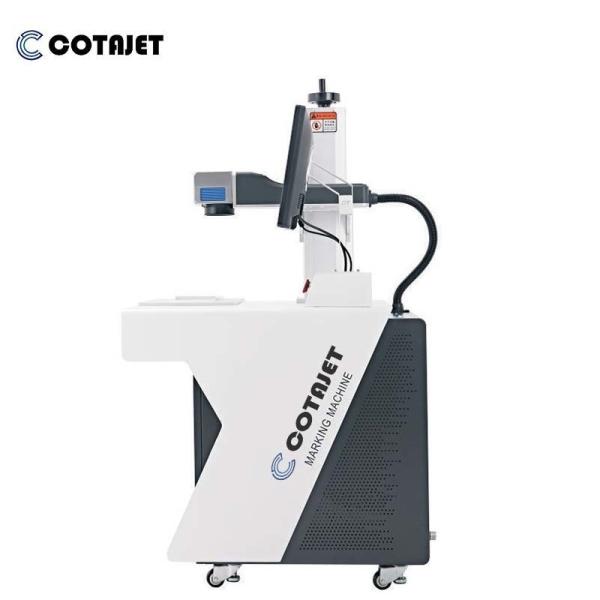 0-130m/min Static Fiber Laser Marking Machine 1064nm Voor kunststof/rubber onderdelen