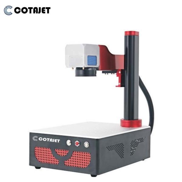 COTAJET Draagbare lasermarkeringsmachine 20W 30W 50W 100W Vervaldatumcoderingsmachine