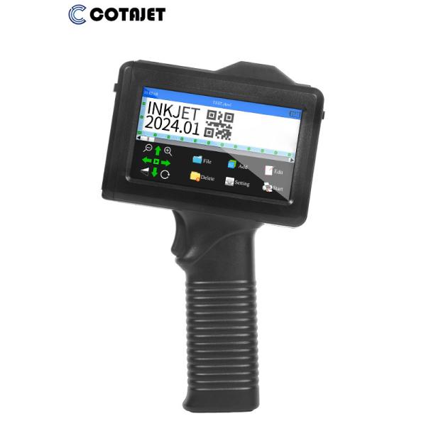 Quality ABS / Metal Handheld Barcode Printer , Portable Hand Barcode Printing Machine for sale