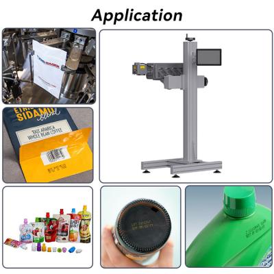 Quality PET Bottle CO2 Laser Marking Machine 0-130m/min With Laser Coder for sale