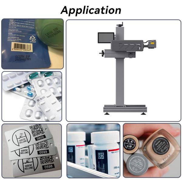 Quality PET Bottle CO2 Laser Marking Machine 0-130m/min With Laser Coder for sale