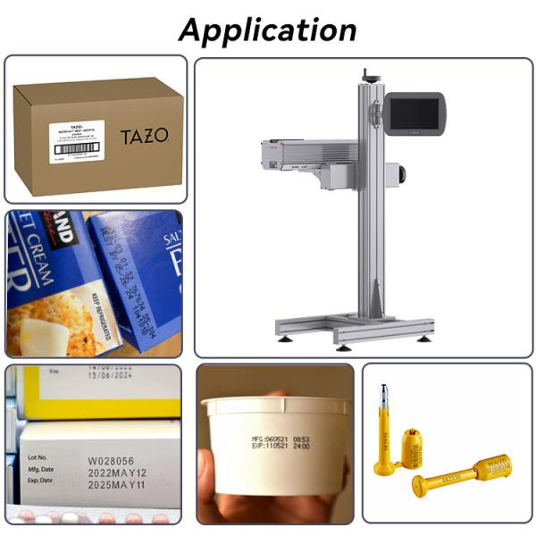 Quality CO2 Fly Laser Marking Machine 30W 40W 60W For Electronics / Pharmaceuticals for sale