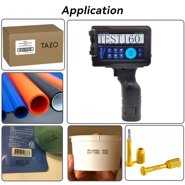 Quality Portable Handheld Inkjet Printer Machine , Handheld Inkjet Batch Coding Machine for sale