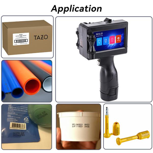 Quality Lightweight Portable Handheld Inkjet Barcode Printer , Handheld Mobile Inkjet for sale