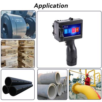 Quality Lightweight Portable Handheld Inkjet Barcode Printer , Handheld Mobile Inkjet for sale