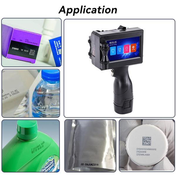 Quality Lightweight Portable Handheld Inkjet Barcode Printer , Handheld Mobile Inkjet for sale